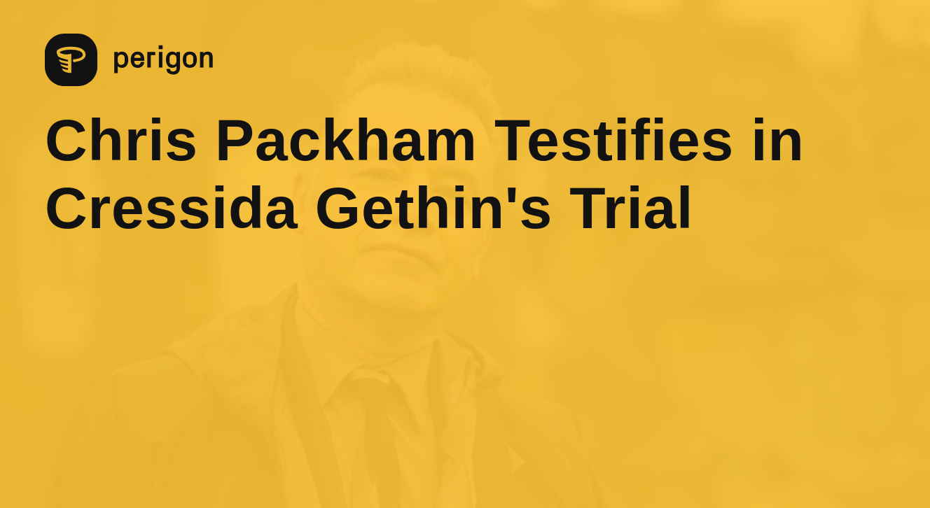 Chris Packham Testifies in Cressida Gethin's Trial | Perigon