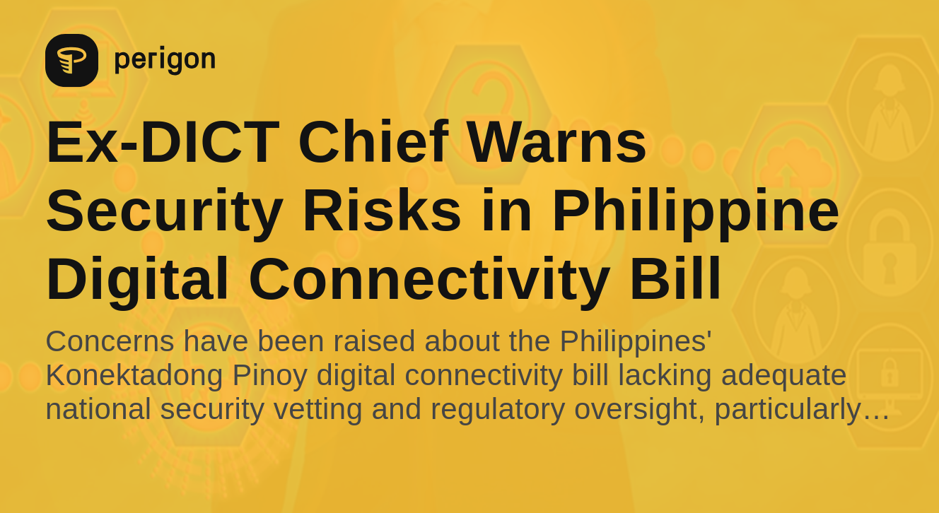 Ex-DICT Chief Warns Security Risks in Philippine Digital Connectivity ...