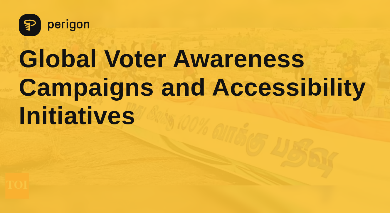 Global Voter Awareness Campaigns and Accessibility Initiatives | Perigon